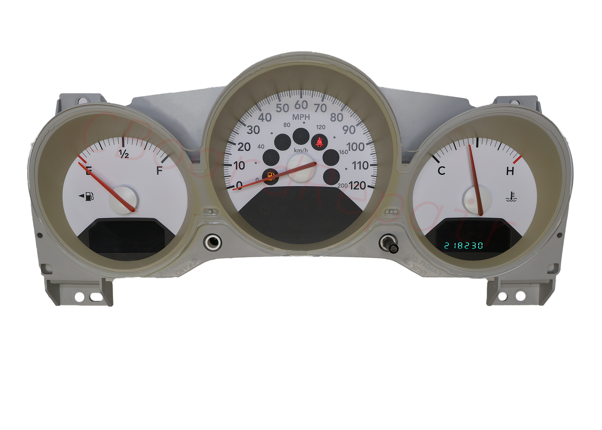 Dodge Instrument Gauge Cluster Repair