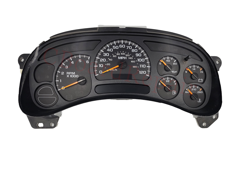 2003-2006 Chevrolet Silverado Instrument Cluster Repair Service